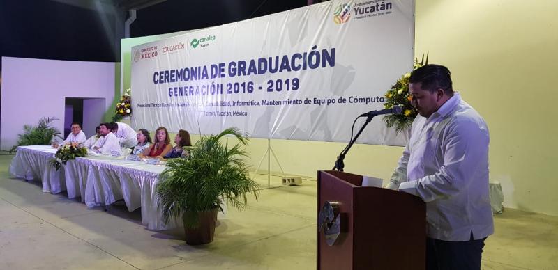 Egresan 231 Estudiantes Del Conalep Plantel Tizimín